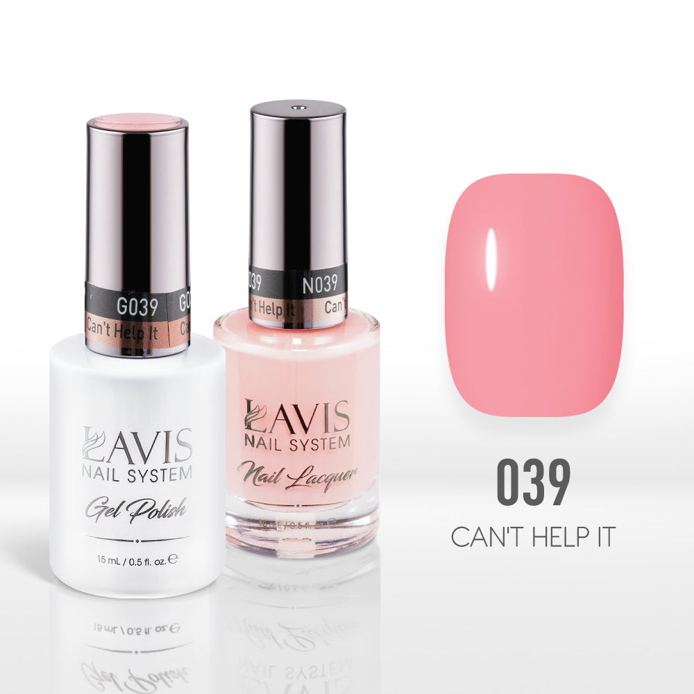Lavis Gel Nail Polish Duo - 039 Coral Colors - Can't Help It – Skyline ...