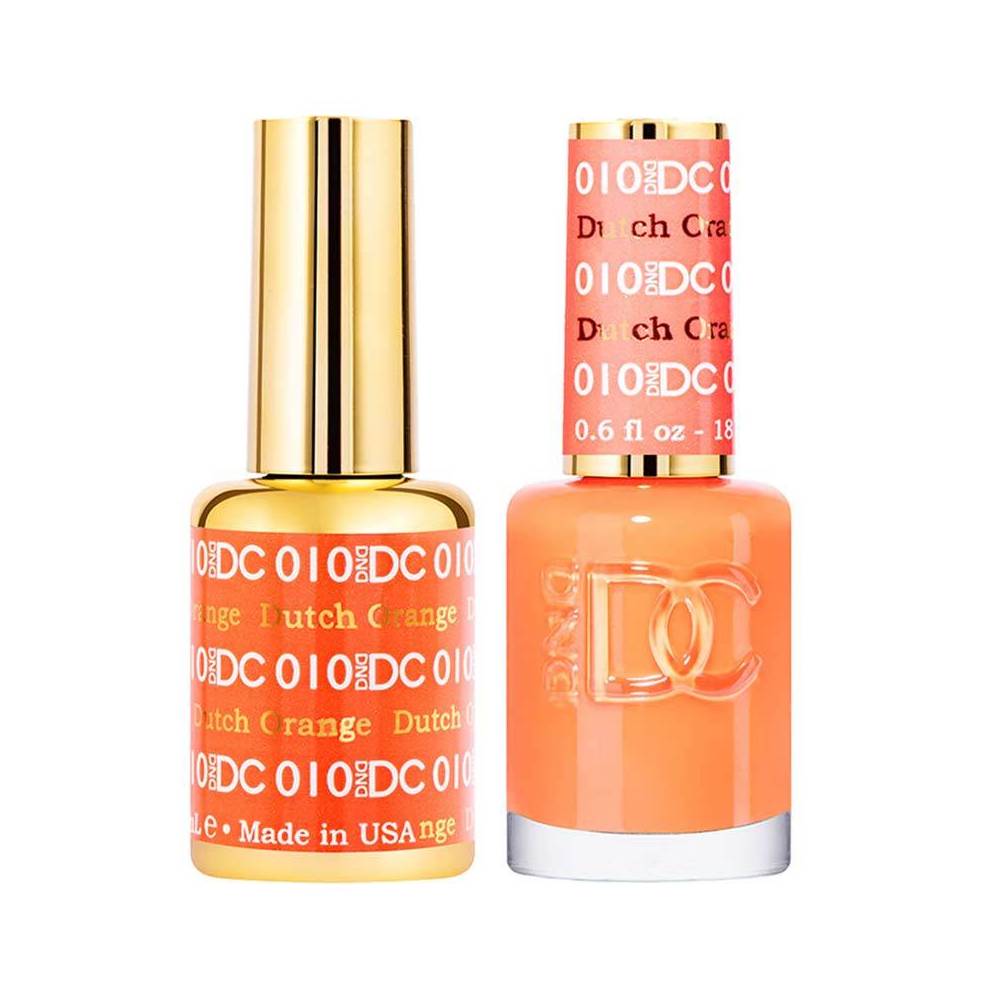 DND / DC Gel Nail Polish Matching Duo - 010 Dutch Orange – Skyline ...