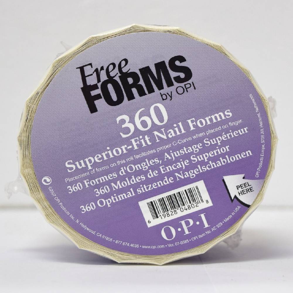 OPI - Free Form Nail Forms (360ct) – Skyline Beauty Supply
